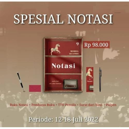 Jual Novel Notasi - Morra Quatro - Kab. Tangerang - bukuhappy | Tokopedia