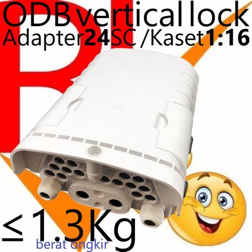 Jual ODP COMPACT Size 16/24 Core Kosong FODB/Fiber Optical Distribution ...