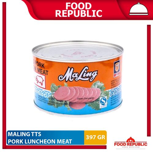 Promo Maling TTS Ham Babi 397 Gr Luncheon Pork Meat Daging Canned Ma ...