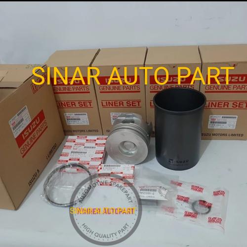 Jual LINER KIT BORING SET ISUZU NKR71 TURBO 4HG1T EUTO 2 FULL SET ...