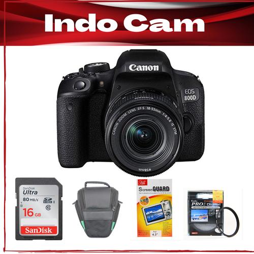 Jual CAMERA CANON EOS 800D KIT 18-55MM / CANON 800D KIT 18-55MM RESMI ...