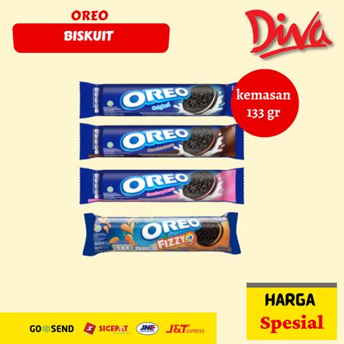 Jual Oreo biskuit / Krim oreo biskuit 133 gr - Blueberry - Kota Malang ...
