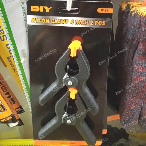 Jual Spring Clamp 4" - Nylon - Alat Penjepit Kayu Besi Catok - Jakarta ...