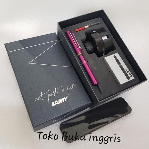 Jual Lamy Fountain Pen Original Pena Lamy Gift Box set - 2, F - Jakarta ...