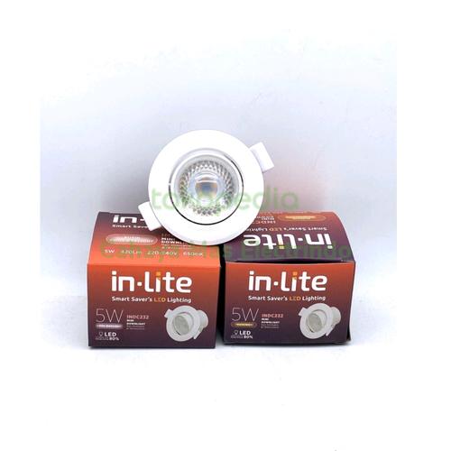 Jual DOWNLIGHT LED SPOT INDC232 5W 5 W 5 WATT INLITE COB - Putih ...