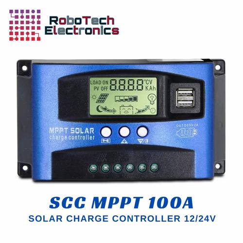 Jual MPPT 100A Solar Charge Controller (SCC) - Solar Panel PLTS 12/24V ...