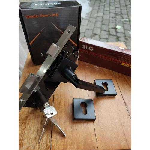 Jual Handle Pintu Soligen Tipe B4002-02 Model Kotak , Komplit Bodi ...