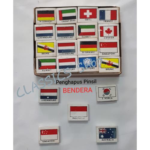 Jual Penghapus Pensil BENDERA - Random - Kota Bandung - CLASSICS Shop ...
