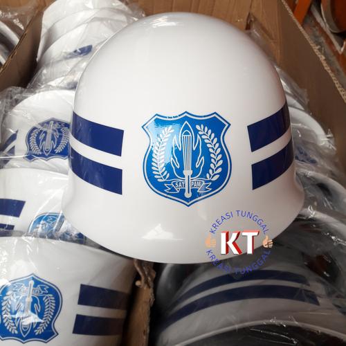 Jual Helm logo satpam/security/helm logo lis - Jakarta Pusat - Kreasi ...