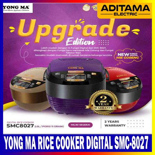 Jual YONG MA Digital Rice Cooker SMC-8027/ YONGMA MAGIC COM SMC8027 ...