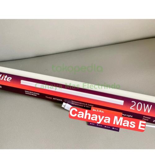 Jual INLITE LAMPU T5 LED INT5003 20W 20 W 20WATT 120CM IN LITE - Putih ...