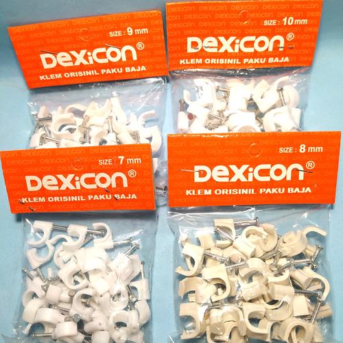 Jual clem kabel/clem beton/clem kabel merk dexicon ukuran 7/8/9/10 mm ...