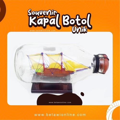 Jual Ukuran S Souvernir Murah Kapal Botol Kaca Hiasan Miniatur Pajangan ...