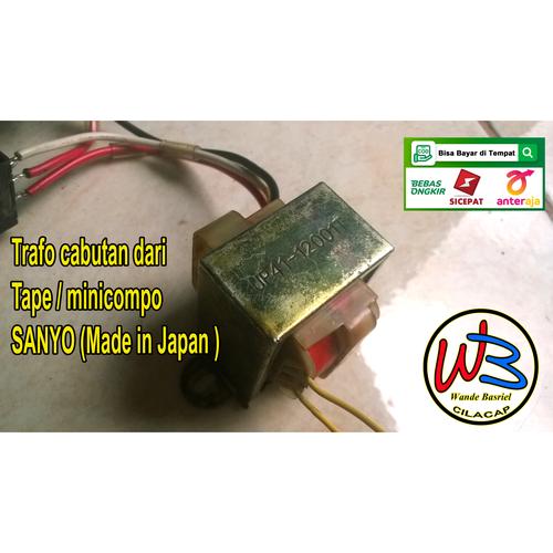 Jual Trafo Cabutan Tape/radio Minicompo SANYO (Made in Japan) - Kab ...