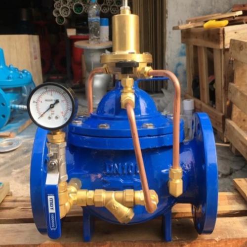 Jual PRV / Pressure Reducing Valve besi type flange PN16 4" inch ...