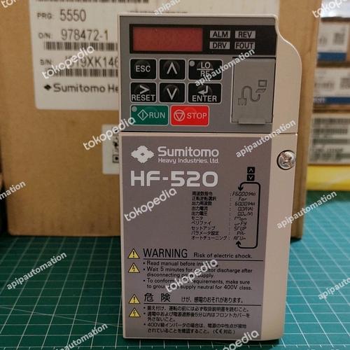 Jual INVERTER SUMITOMO HF5202-A75 0.75KW/1.1KW 220VAC - Kab. Tangerang - apipautomation | Tokopedia