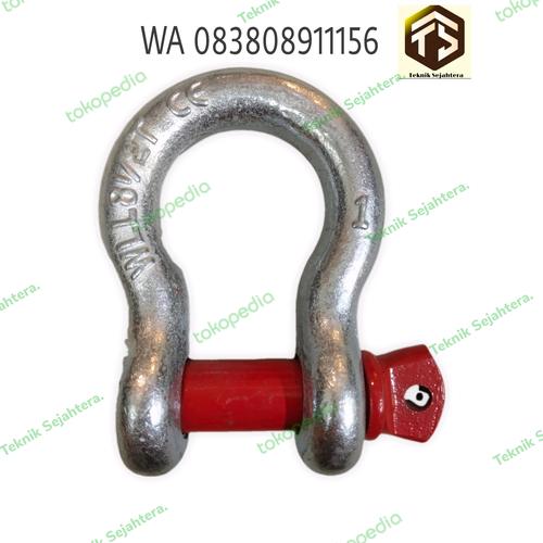 Jual Shackle Omega Swl / Segel Tipe G-209 / 7/16 1.5Ton - Jakarta Barat ...
