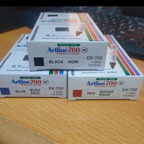 Jual Spidol Artline EK-700 Permanent Marker 0,7 mm Original harga promo ...
