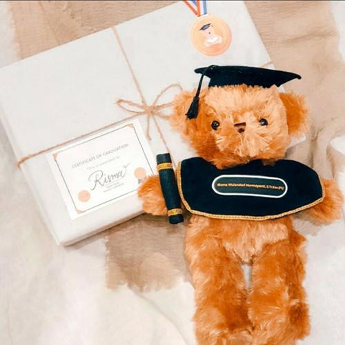 Jual Boneka wisuda - Graduation set - Boneka graduation custom nama ...