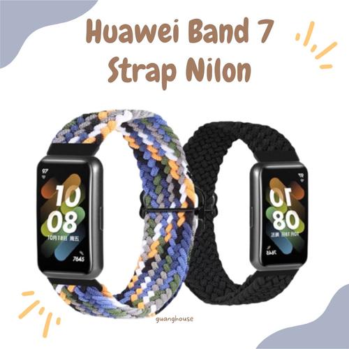 Jual Strap Huawei Band 7 Nilon Tali Huawei Band 7 Bahan Nilon - Milky ...