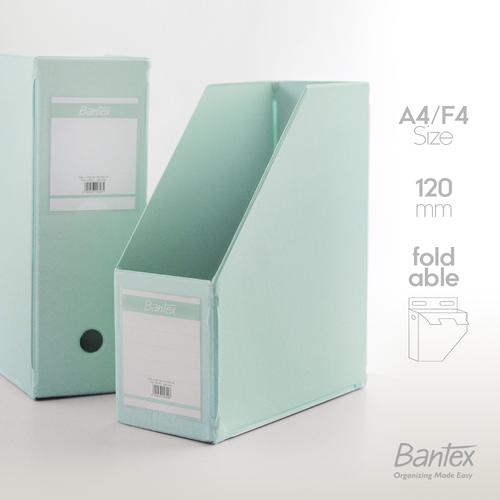 Jual Bantex Box File / Magazine File A4 F4 Folio 120 mm Cool Aqua - A4 ...