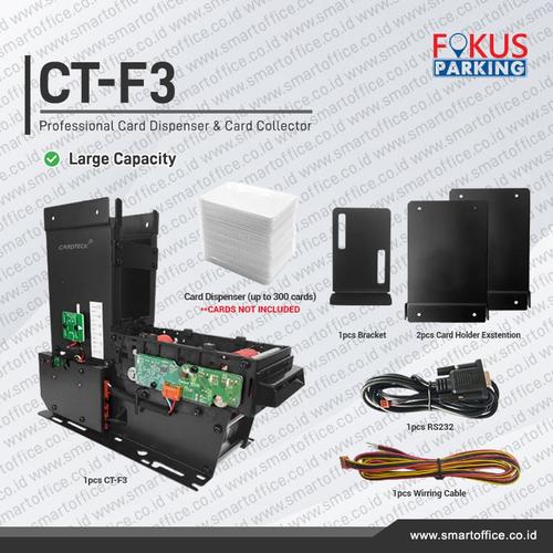 Jual Professional Card Dispenser & Collector Cardteck CT-F3 - Kab ...