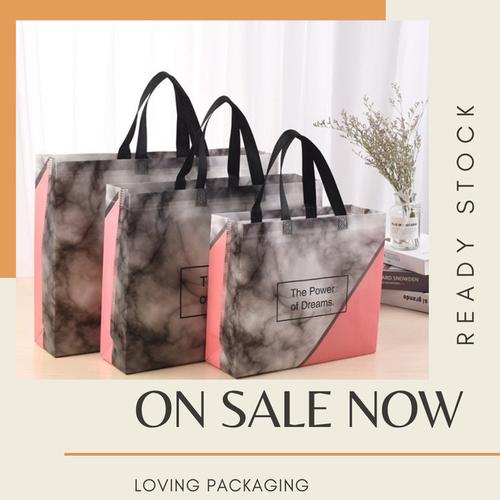 Jual Paperbag Kain Tas Premium Tebal Brand Elegan Mewah Kantong ...