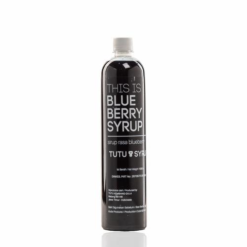 Jual Tutu Flavors Blueberry Syrup 1000ml - Sirup buah Blueberry - Kota ...
