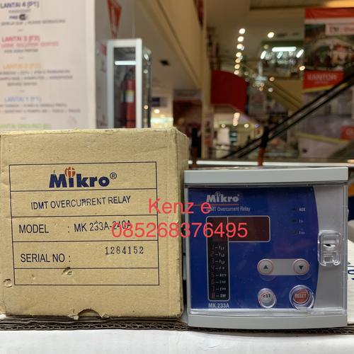 Jual Earth fault relay merk Mikro NX232A-240A (pengganti MK232A ...