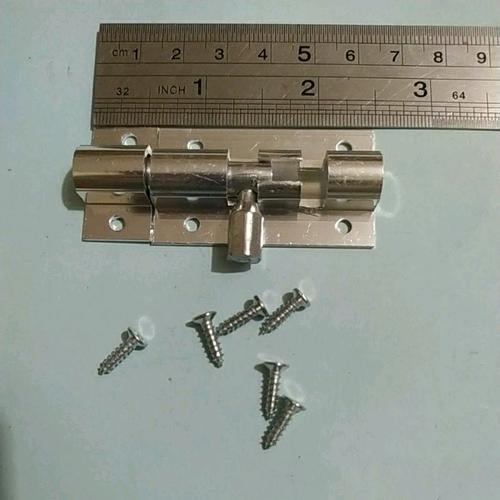 Jual grendel / slot / aluminium Top 2 inch warna putih. + skrup. - Kota ...