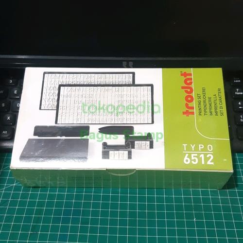 Jual Stempel Trodat Typo 6512 Printing Set / Stempel Bongkar Pasang ...