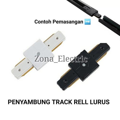 Jual PENYAMBUNG RELL TRACK LURUS / SAMBUNGAN RELL TRACK LURUS - Putih ...