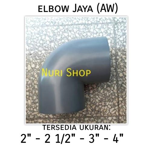 Jual Keni Elbow Knee Kenie knie 2" 2 1/2" 2.5" 3" 4" inch pvc Jaya AW ...