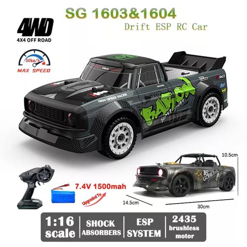 Jual RC SG 1604 Gorilla /1603 Babon RC Drif 4x4 Full Propo 1:16 Rally ...