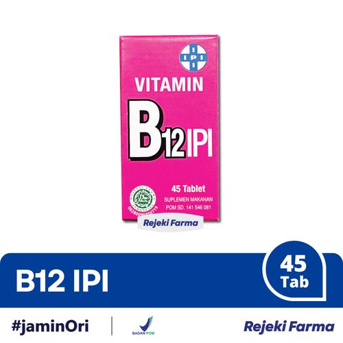 Jual IPI Vitamin B12 45 Tablet - Vit B 12 Pink - Jakarta Selatan ...