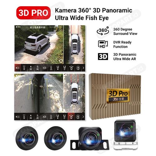 Promo Kamera Mobil 360 Orca 3D PRO DVR CCTV 1080P Panoramic Ultra Wide ...