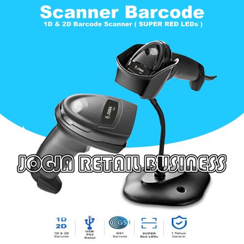 Jual SCANNER BARCODE 2D AREA IMAGER ZEBRA DS4608SR - DS 4608-SR (QR ...