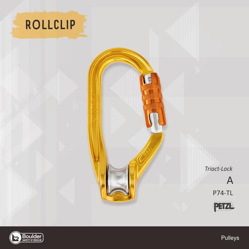 Jual PETZL ROLLCLIP A TRIACT-LOCK PULLEY CONNECTOR CARABINER PRE ORDER ...