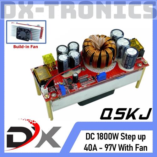 Jual High Power DC-DC Step Up Boost Module Stepup Converter 1800W 40A ...