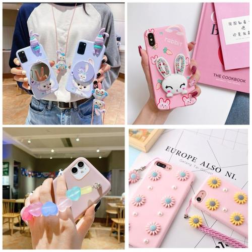 Jual Korean Pink Series Case Motif Flower Xiaomi Redmi Note 11 Pro 5G ...