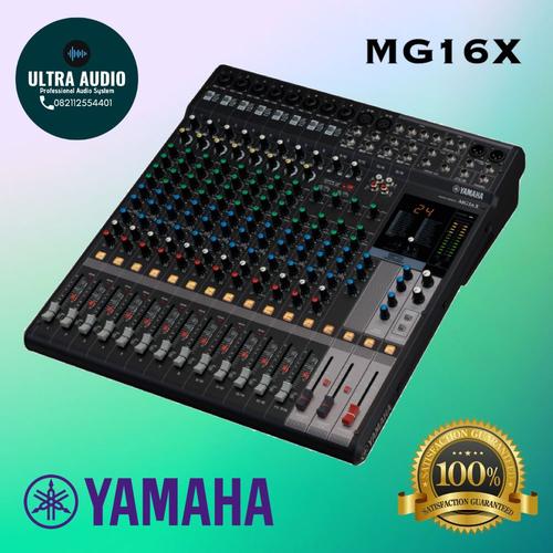 Jual YAMAHA MG16X / MG 16X / MG-16X mixer / mixing console konsol ...