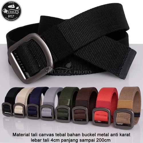 Jual Mueeza Belt Ikat Pinggang Nylon Pria Gesper Taktikal Kanvas 003 ...