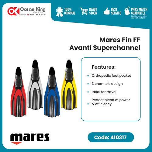 Jual MARES FIN AVANTI SUPERCHANNEL FULL FOOT - Kuning, 38-39 - Kota ...