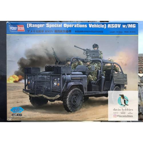 Jual Hobby Boss 1/35 (Ranger Special Operations Vehicle) RSOV w/MG ...