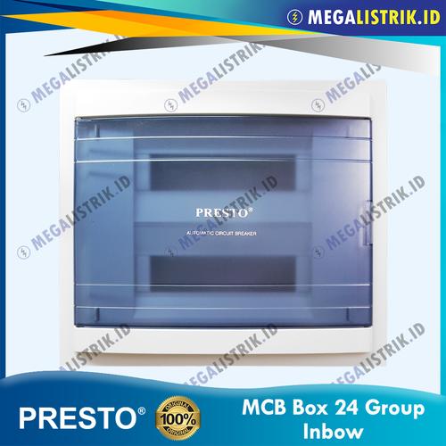 Jual Presto Fuse Box MCB 24 Group Inbow / Rumah MCB Isi 24 Grup IB ...
