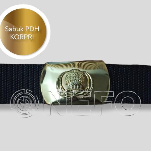 Jual Sabuk PDH KORPRI - Model biasa dengan dasar polos atau motif ...