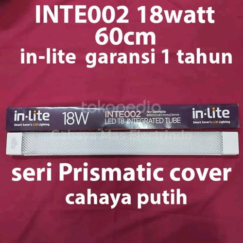 Jual INLITE LAMPU T8 LED INTEGRATED INTE002 18W 18WATT - OPAL ...
