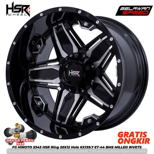 Jual VELG MOBIL OFFROAD RING 20 LEBAR 12 untuk FORD RANGER RAPTOR ...