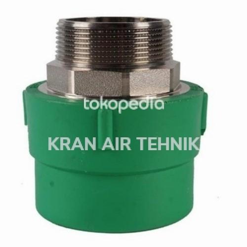 Jual sock Drat luar 11/2 inch ppr 50 mm Male SD sambungan pipa ppr ...