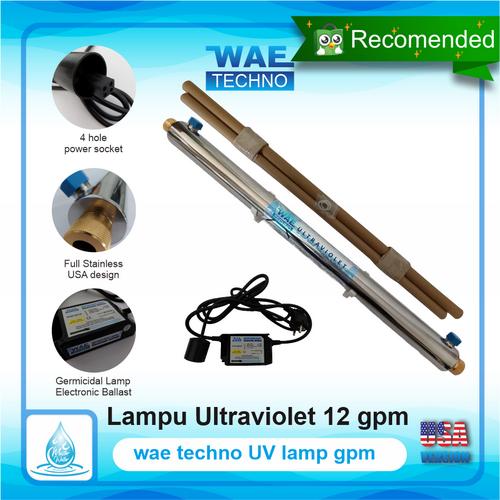 Jual Lampu uv 12 gpm / lampu uv import 12 gpm / lampu steril uv - paket komplit - Kota ...